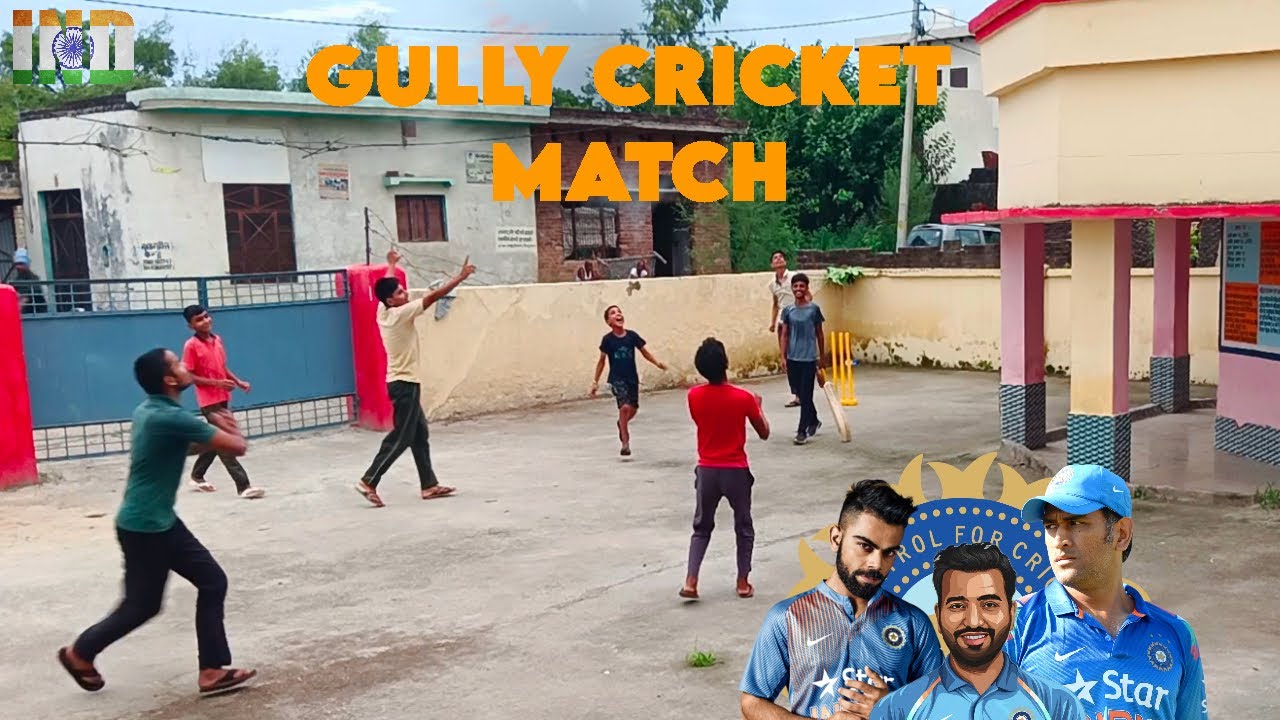 3rd Test Match In Gully Cricket | Gully Cricket Match |Crick UP - YouTube