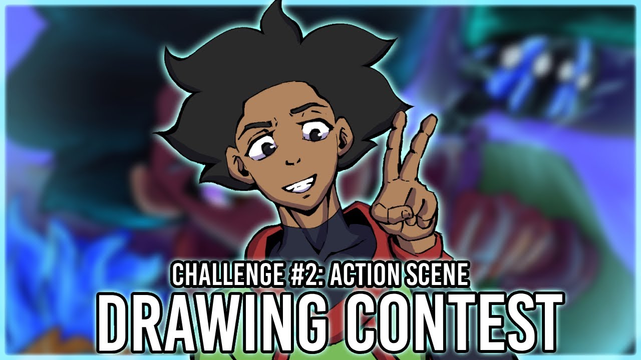 Drawing Contest!!! | Challenge #2: ACTION SCENE! | Part #2 - YouTube