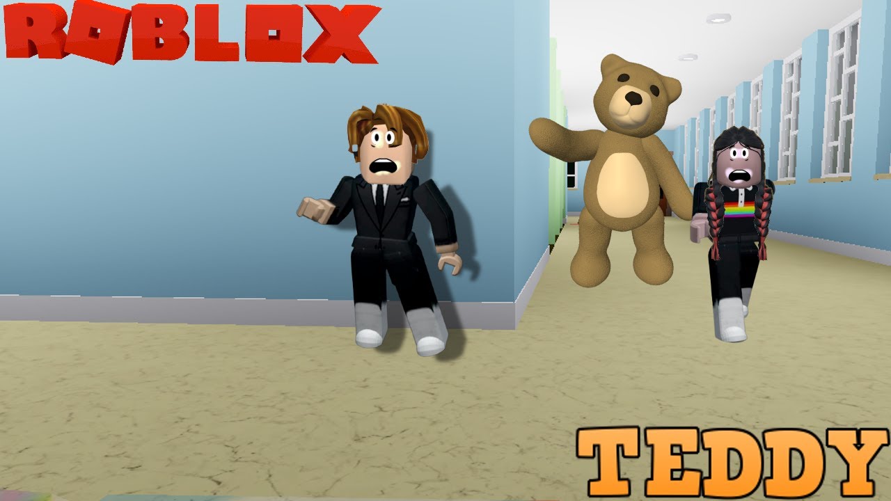 Roblox - Fuja do Urso do mal (Teddy) - YouTube