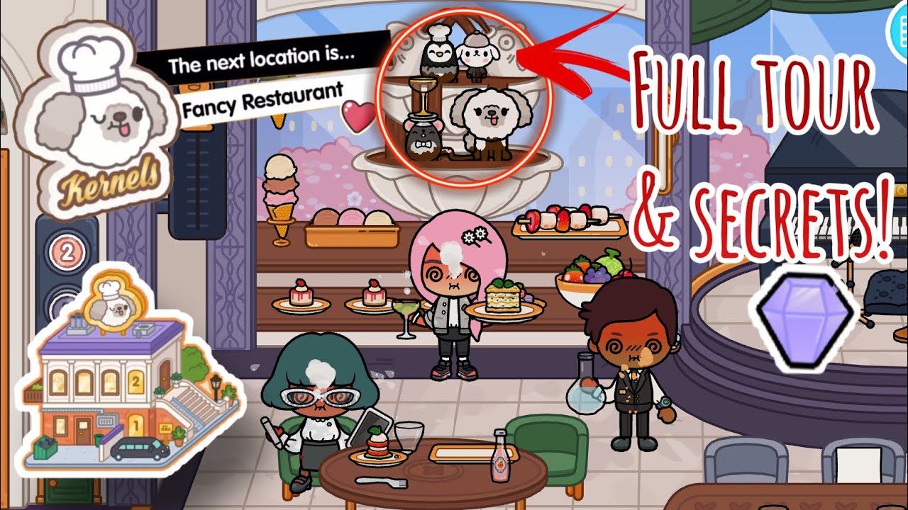 NEW TOCA FANCY RESTAURANT IS OUT NOW ! FULL WALKTHROUGH TOUR AND ...