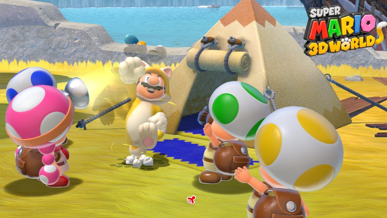 Bowser's Fury - All Lost Toad Locations - YouTube