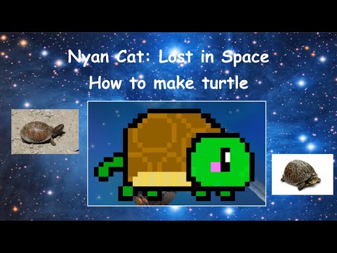 Nyan Cat: Lost in Space - How to make turtle cat - YouTube