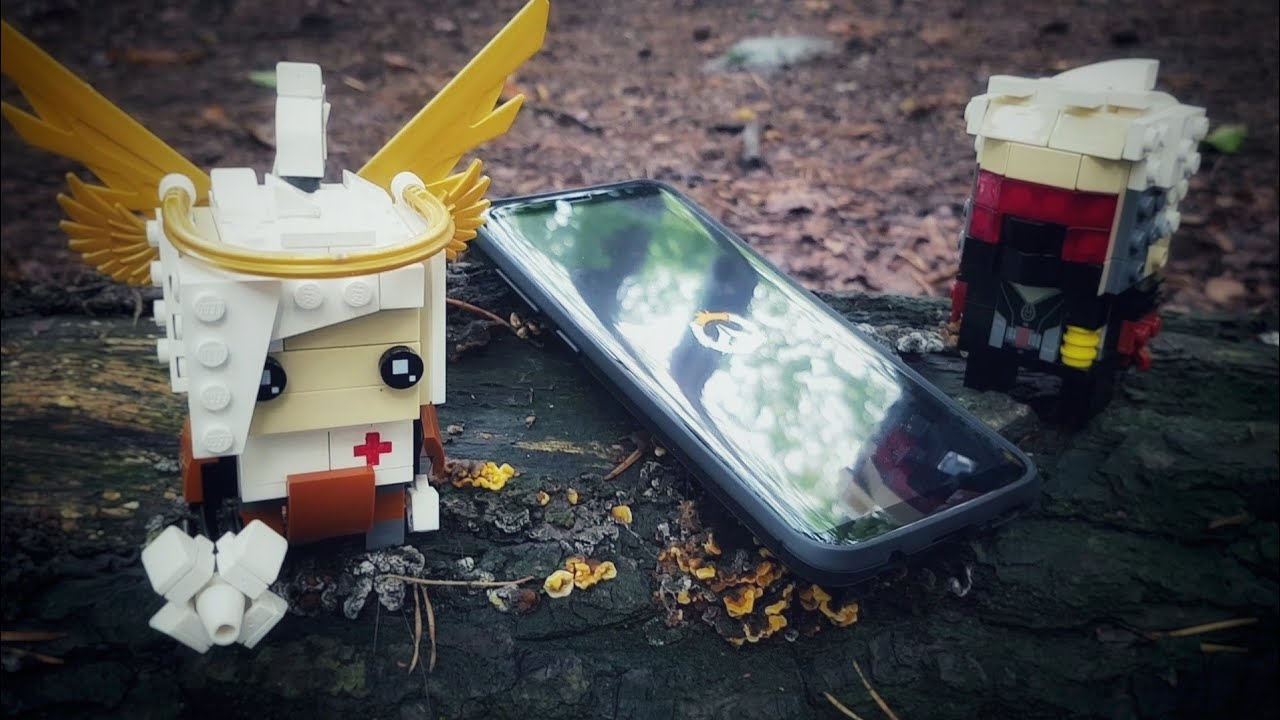 LEGO Overwatch Brickheadz MOCs (Mercy & Soldier 76) - YouTube
