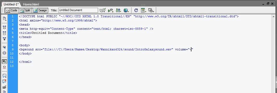 [HT] insert bgsound - YouTube