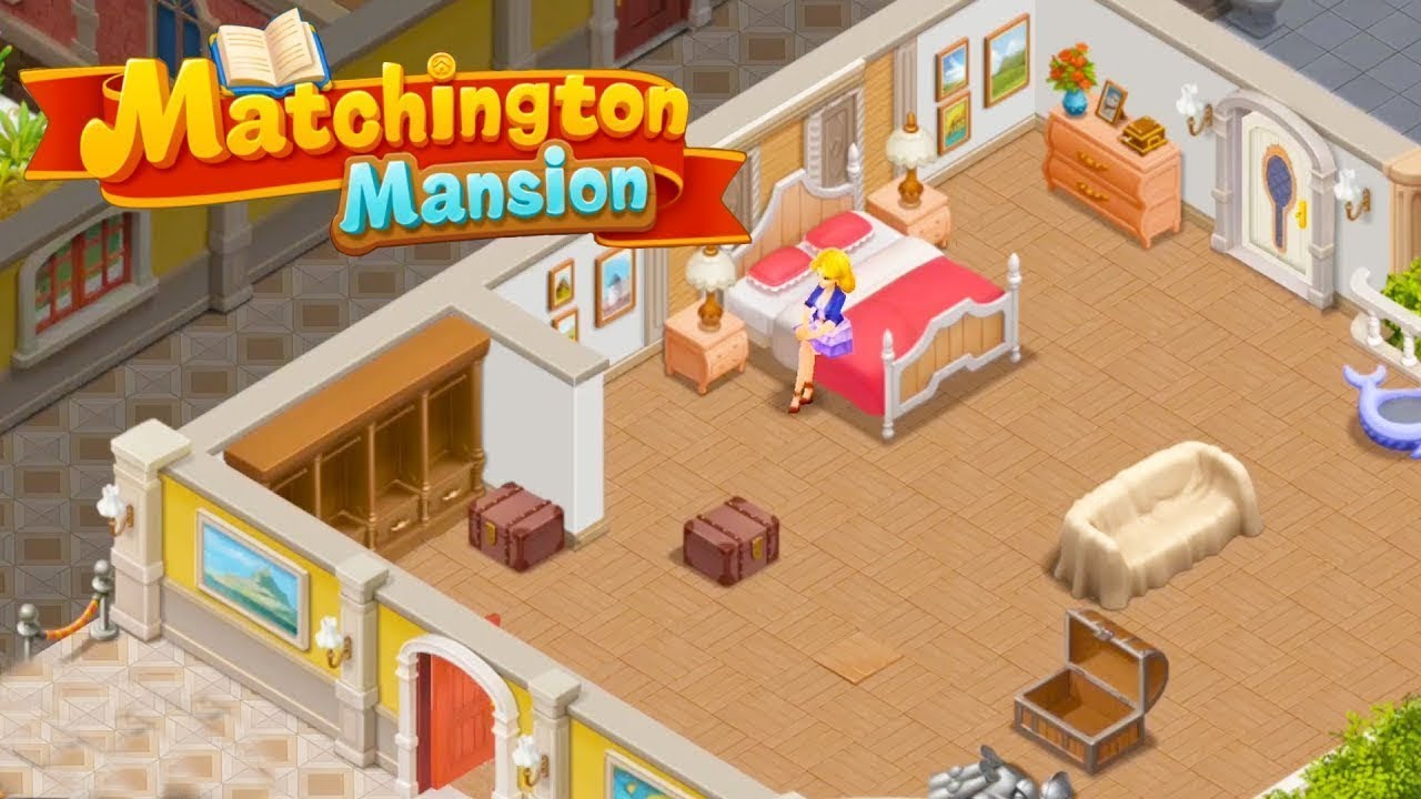 Matchington Mansion Match 3 Home Decor Adventure Level 41 - YouTube
