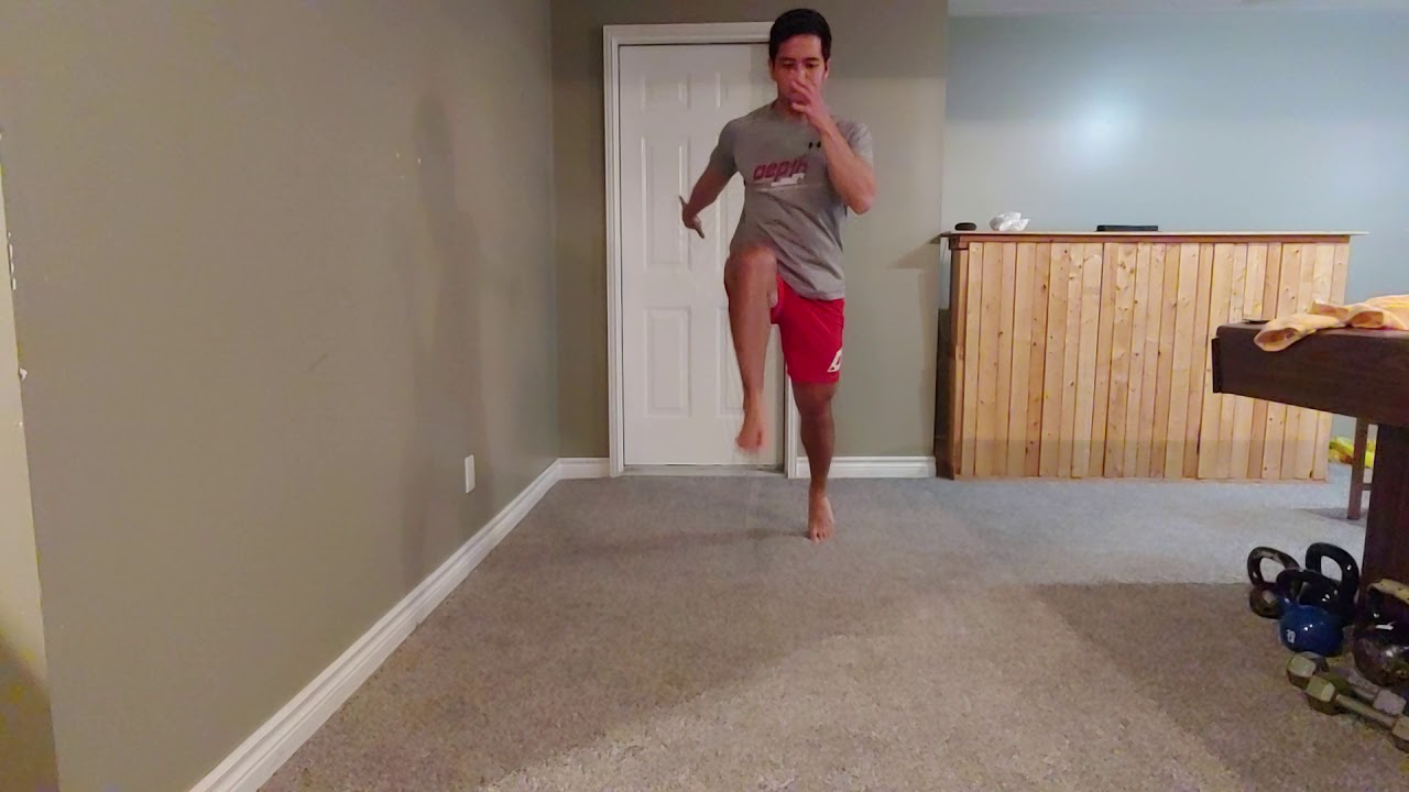 Split Squat Front Leg Jumps - YouTube