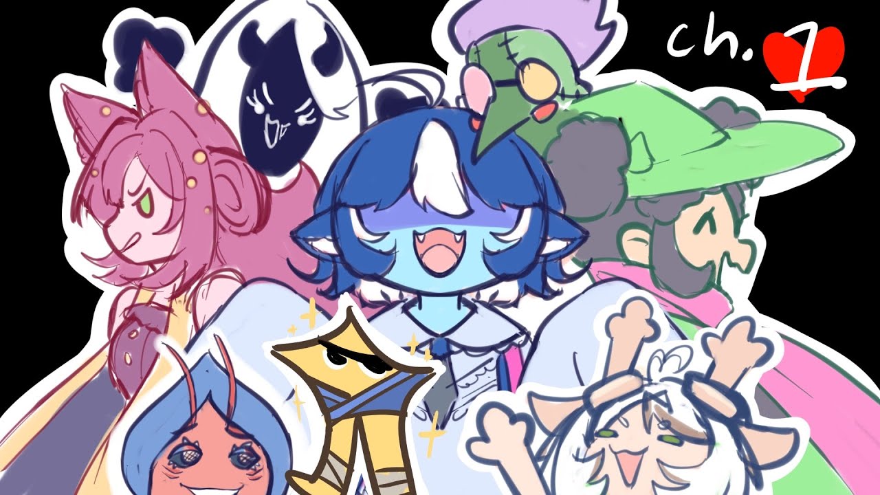 Voice Actors play DELTARUNE | Chapter 1 - YouTube