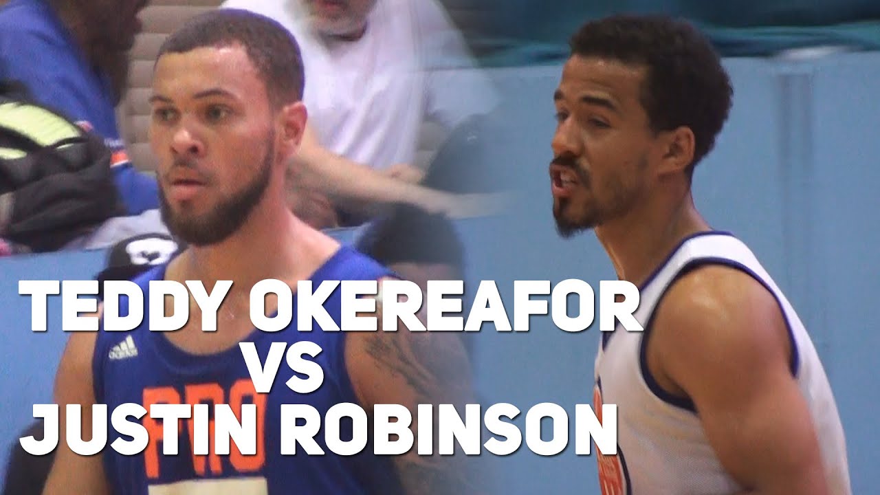 Teddy Okereafor & Justin Robinson Match Up in The Pro Classic Semi ...