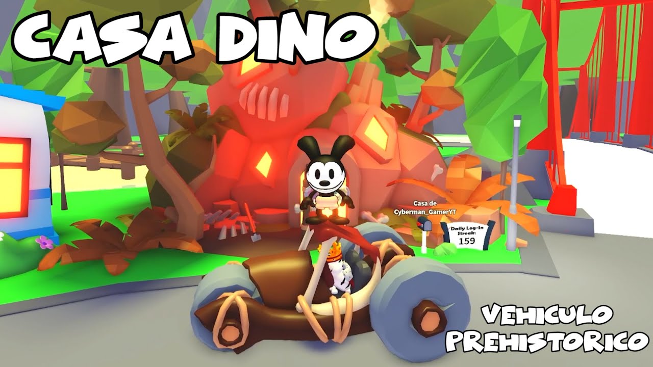 Comprando la Casa Dino y House Tour de la Nueva Casa en Adopt Me ...