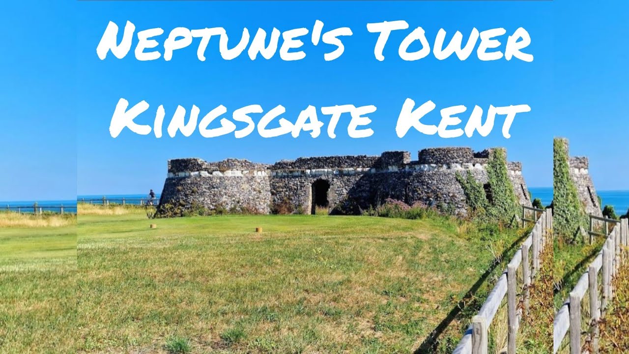 Dji mini 2, 360 degree drone footage. Neptune's Tower Kingsgate Kent ...