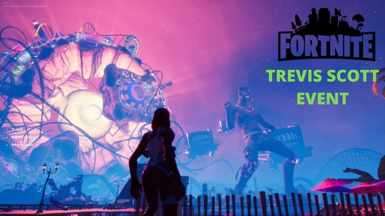 FORTNITE TREVIS SCOTT EVENT! - YouTube