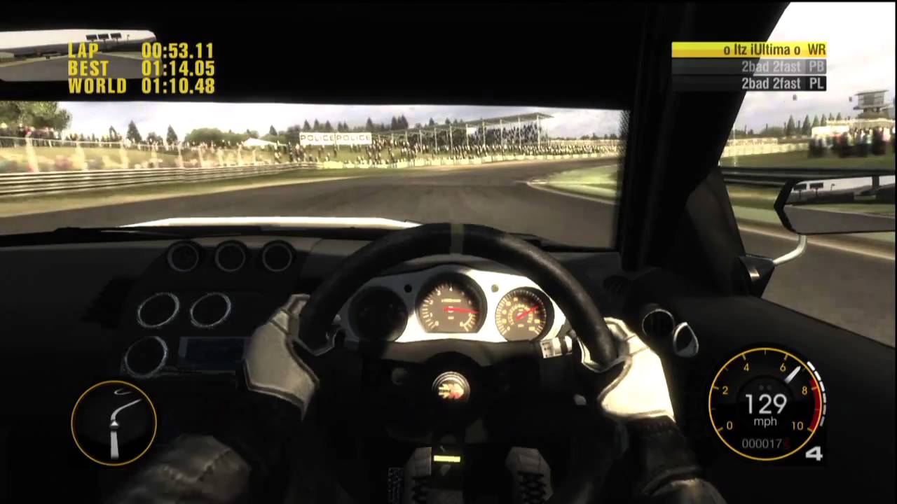 (HD) Race Driver GRID - Car Test Drive - Nissan 350Z - YouTube