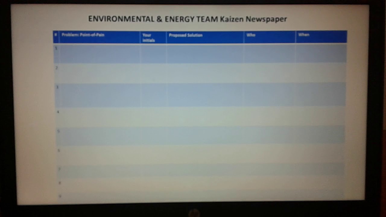 Kaizen Newspaper - YouTube