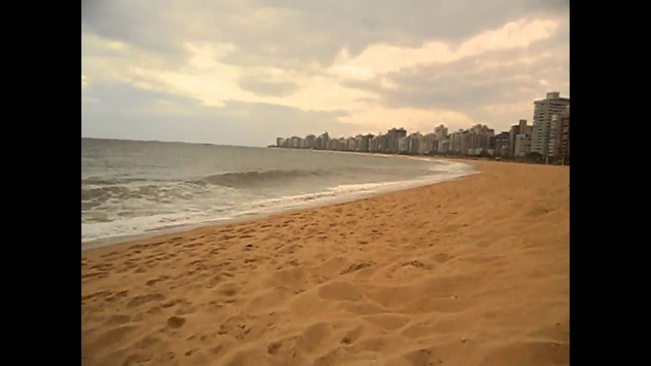 Visão da praia da costa e itapuã - YouTube