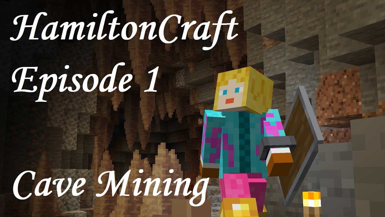 HamiltonCraft 2 - Elsie #1 : Cave Mining (Minecraft) - YouTube