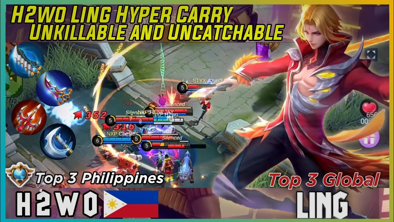 If You Face H2wo Ling, Just Concede [ Top 3 Philippines Ling] | Top ...