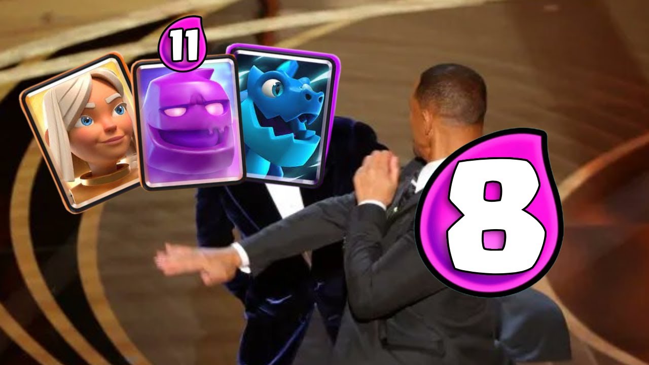 Counter The Worst Combo Of Clash Royale With 8 Elixir - YouTube