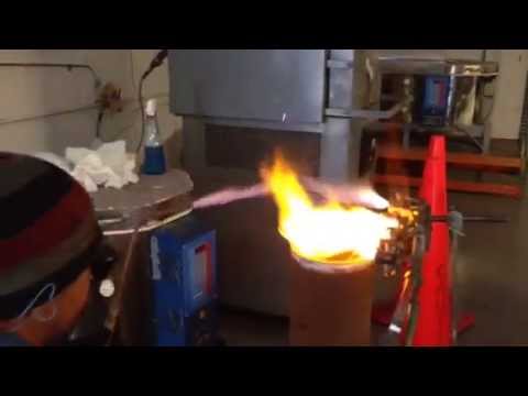 Fire Polishing Borosilicate Glass Dome - YouTube