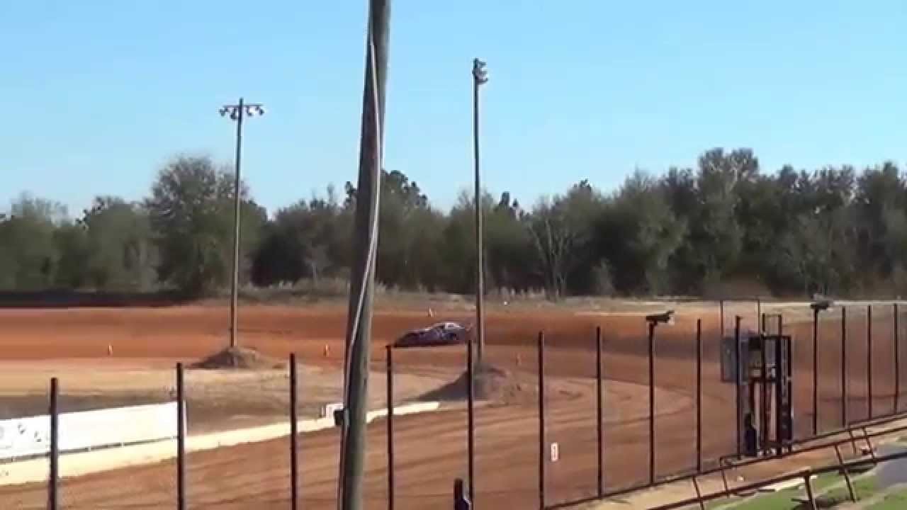Blake Martin Practicing New Dirt Late Model at Southern Raceway, Milton ...