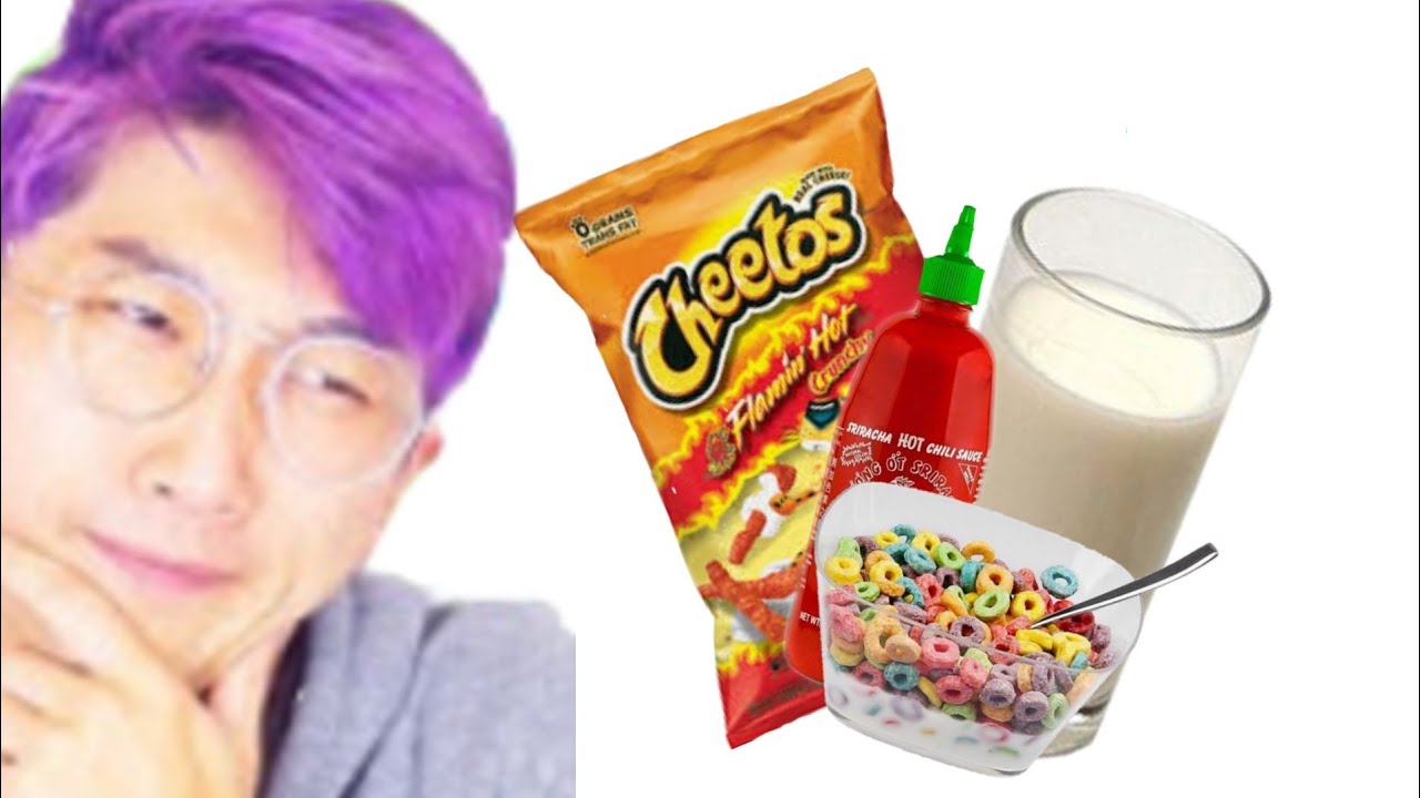 HOT CHEETOS X MILK CEREAL? - YouTube