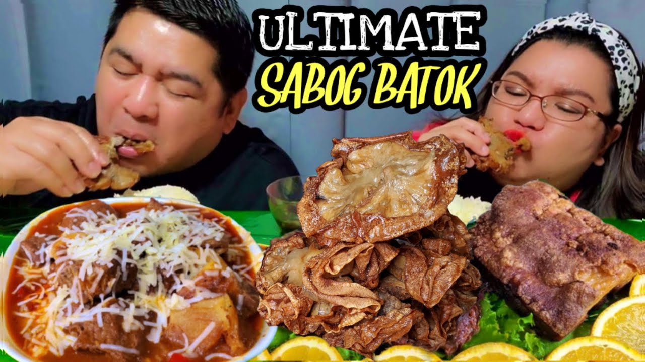 ULTIMATE SABOG BATOK MUKBANG | CHICHARON BULAKLAK, BAGNET & MECHADO ...