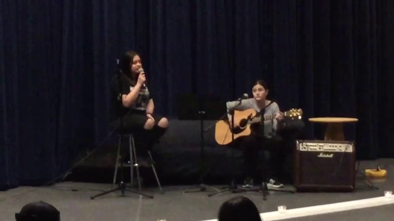 Iris Cover by Emily MacKinnon and Jessica Conforti - YouTube