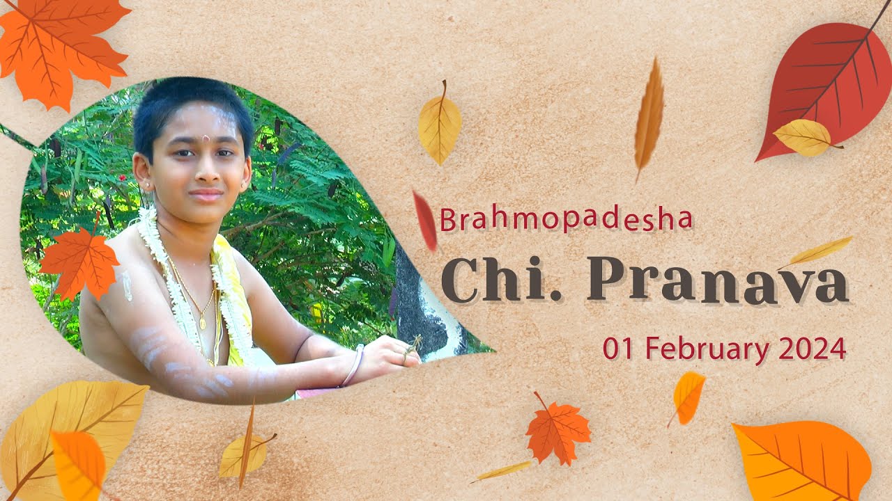 Brahmopadesha#Pranav#Aithal#Parampalli - YouTube