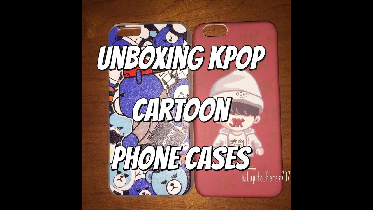 Unboxing Kpop Phone Cases - YouTube