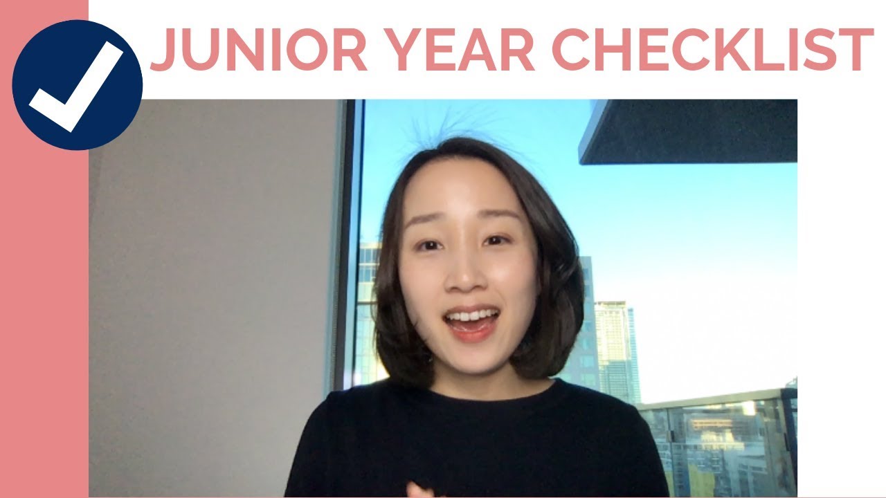 High School Junior Year Checklist! - YouTube