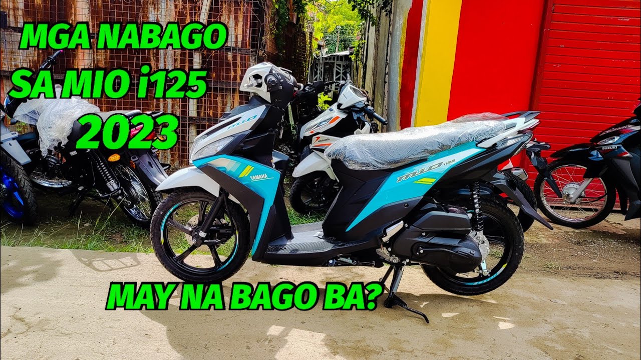 YAMAHA MIO i 125 2023 MAY NA NABAGO BA? - YouTube