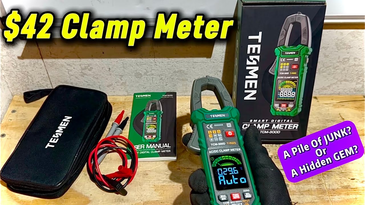 Cheap DC Clamp Meter: TESMEN TCM-300D Smart Digital Clamp Meter Review ...