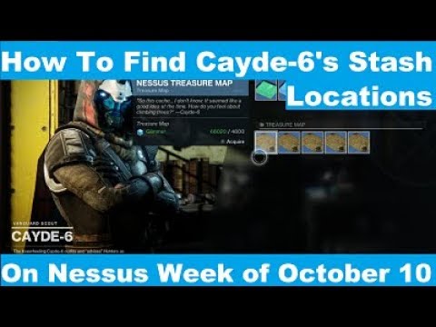 Destiny 2: How to Find Cayde-6's Stash Locations on Nessus (October ...