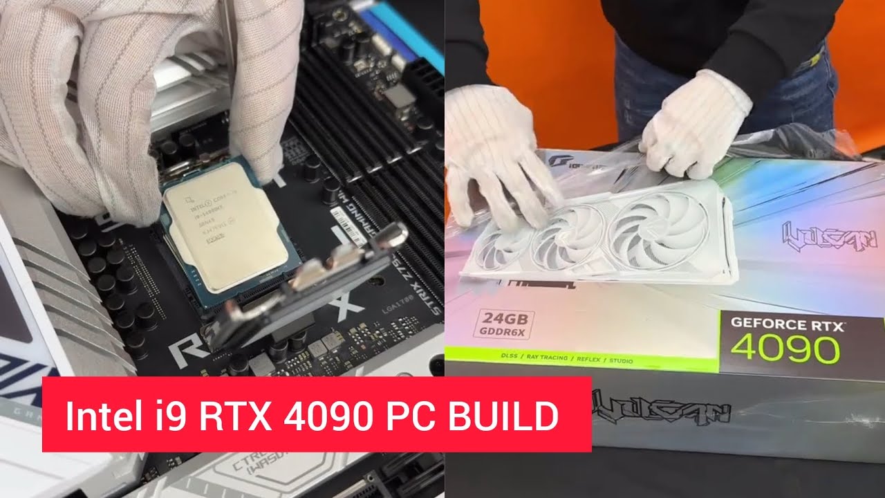 Intel i9 RTX 4090 pc build, best gaming pc build, i9 14900k RTX 4090 PC ...