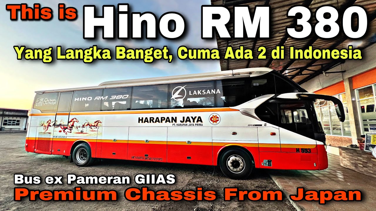 Hino RM 380 , Bus Yang Langka Banget ️ Premium Chassis From Japan ️ ...