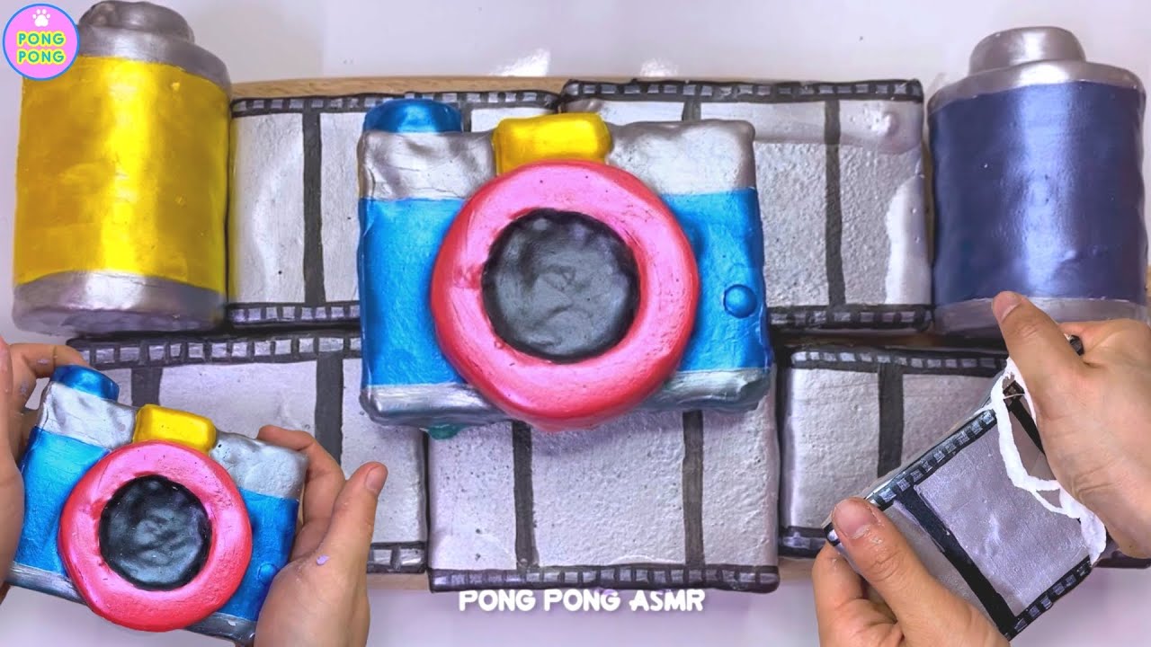 필름카메라 석고 점토 부수기! Film Camera Plaster Clay Cracking - YouTube