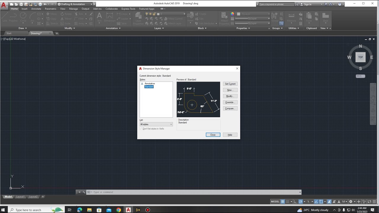 Auto CAD Page Setup For Architecture - YouTube