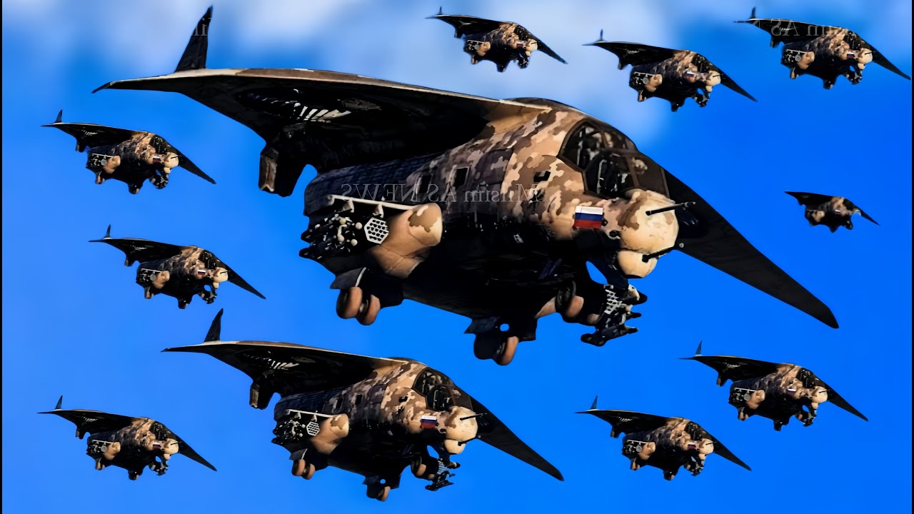 13 Minutes Ago! 23 Secret Russian Planes. The World's Most Feared One ...