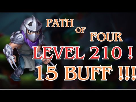 HERO WARS - The Path Of The Four - Level 210 - Buff 15 - Best Team ...