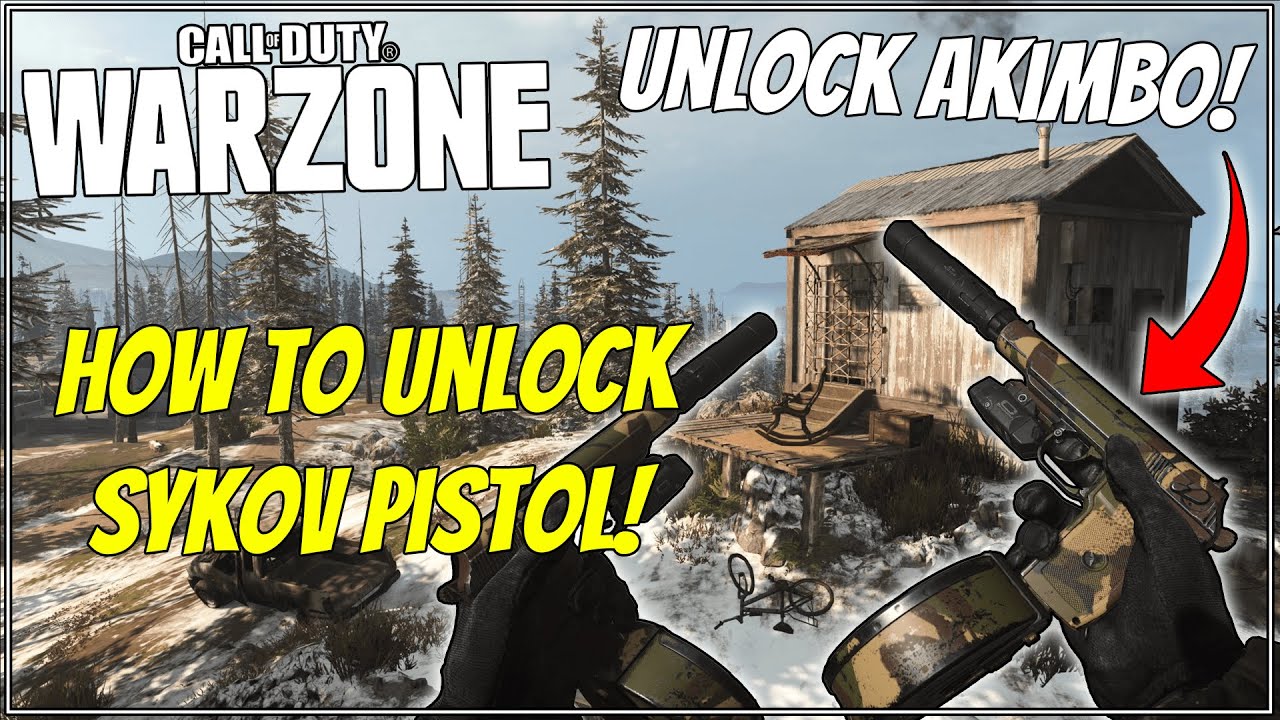 How to Unlock the Sykov in Warzone/Modern Warfare + Unlock Akimbo Sykov ...