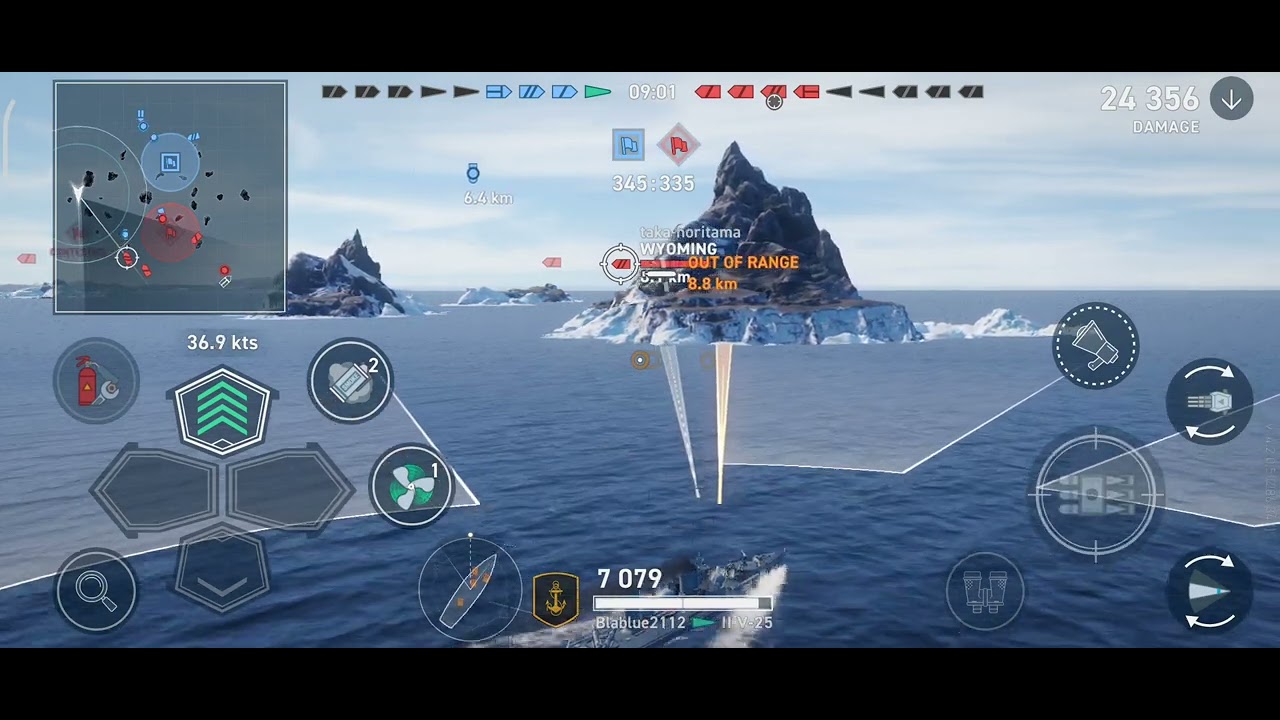 V-25: High Caliber, 3x devastating strikes - World of Warships: Legends ...