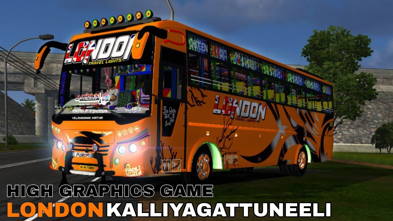 London Kerala Bus Mod In Bus Simulator Indonesia - Bussid Bus Mod ...