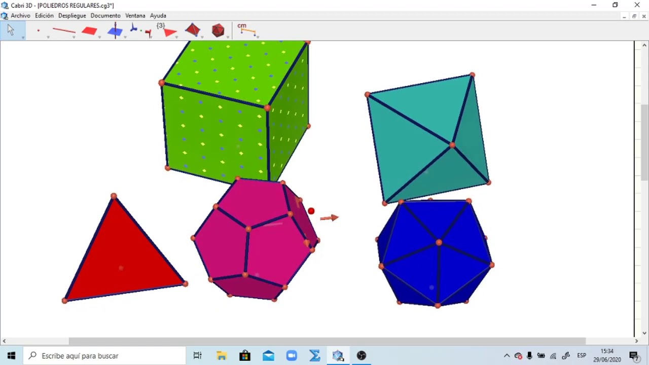 SOLIDOS CABRI 3D - YouTube