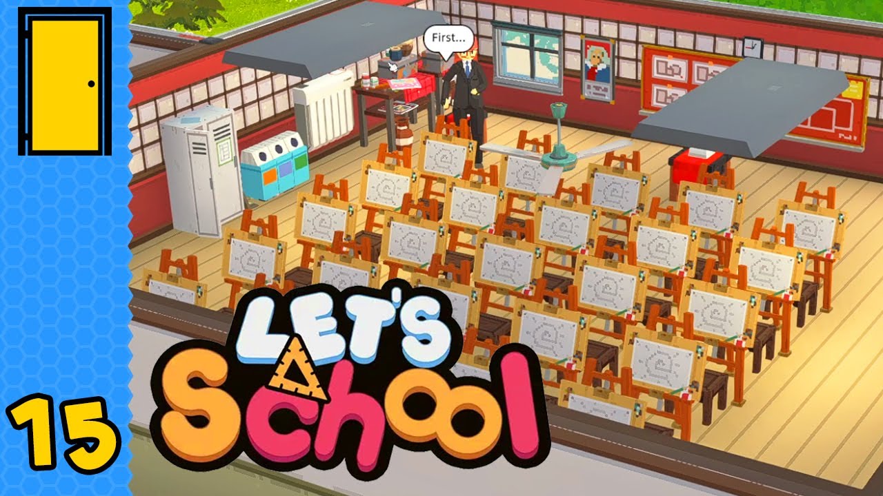Getting All Arty | Let's School - Part 15 (School Simulator) - YouTube