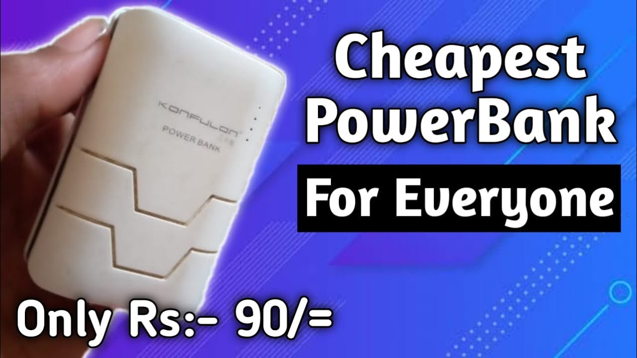 Cheapest power bank under 150 rs|honest review|fast charging power bank ...