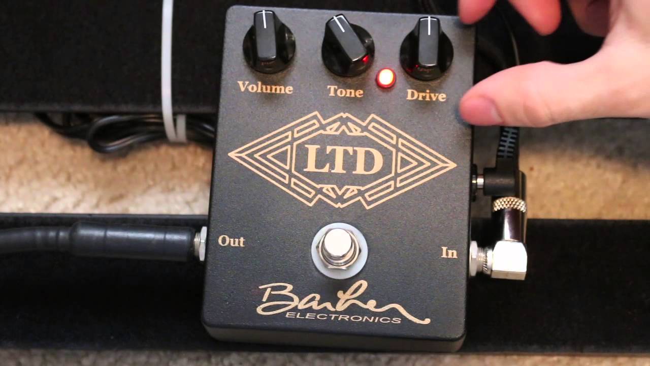 Vintage Vibes Guitar Pedal Reviews - LTD Barber - YouTube
