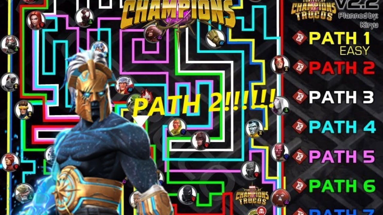 Labyrinth of Legends Path 4!!!! Marvel Contest of Champions! - YouTube