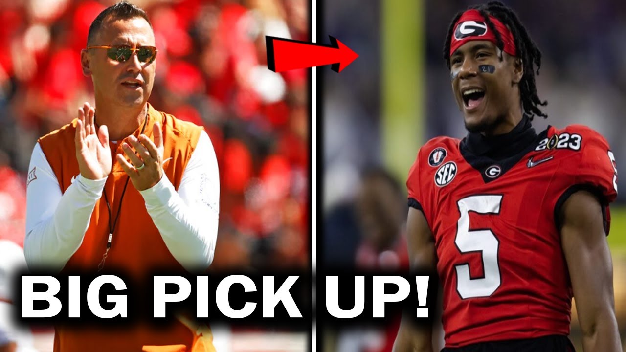 Georgia STAR WR (AD Mitchell) is Leaving For Texas! - YouTube