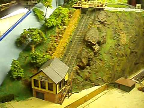 FIRE MUSEUM SHEFFIELD CLIFF RAILWAY ON THE MODEL RAILWAY - YouTube