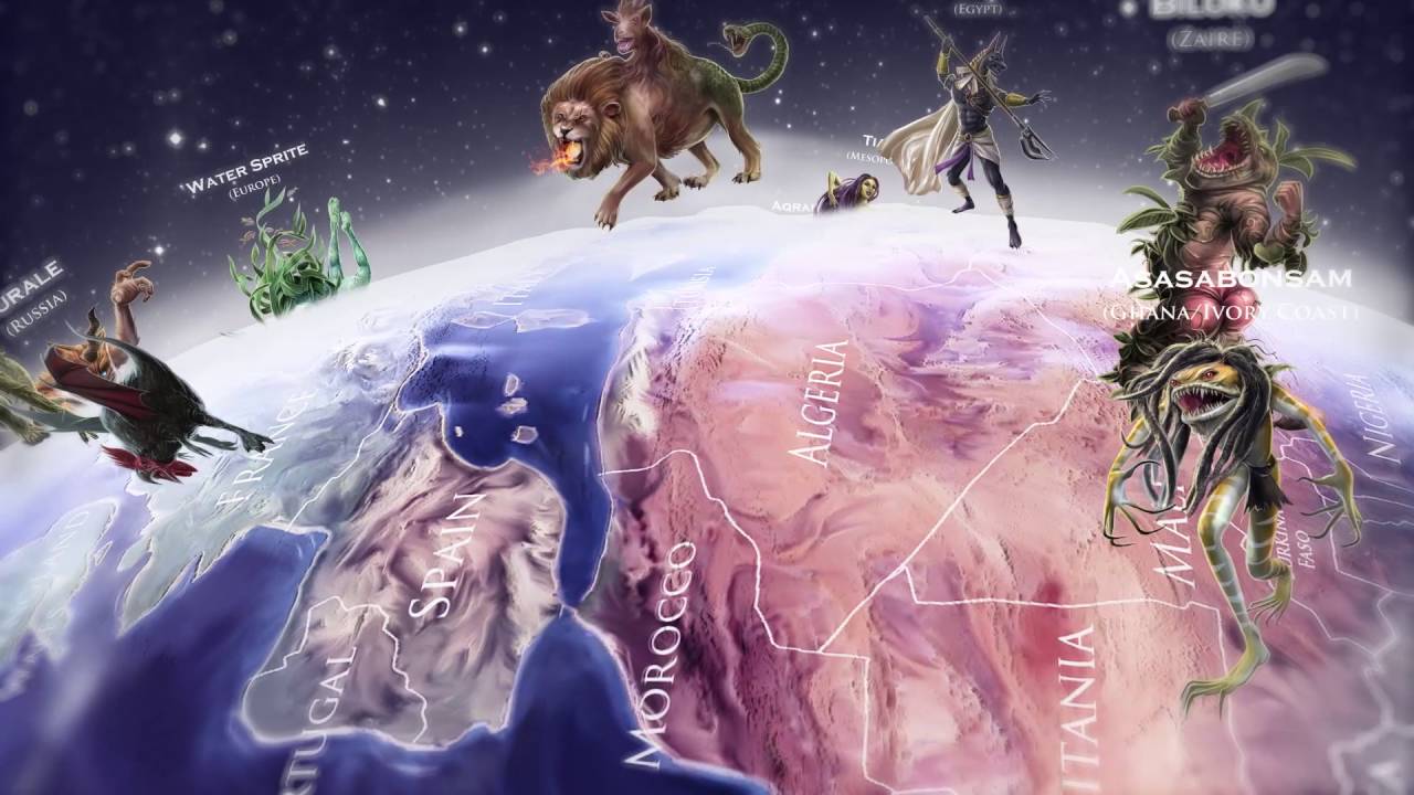 Mythical Monster Map trailer - YouTube