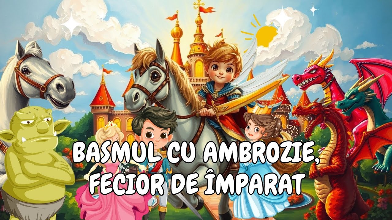 👦 Basmul cu Ambrozie, Fecior de Împărat | Povesti pentru copii | Basme ...